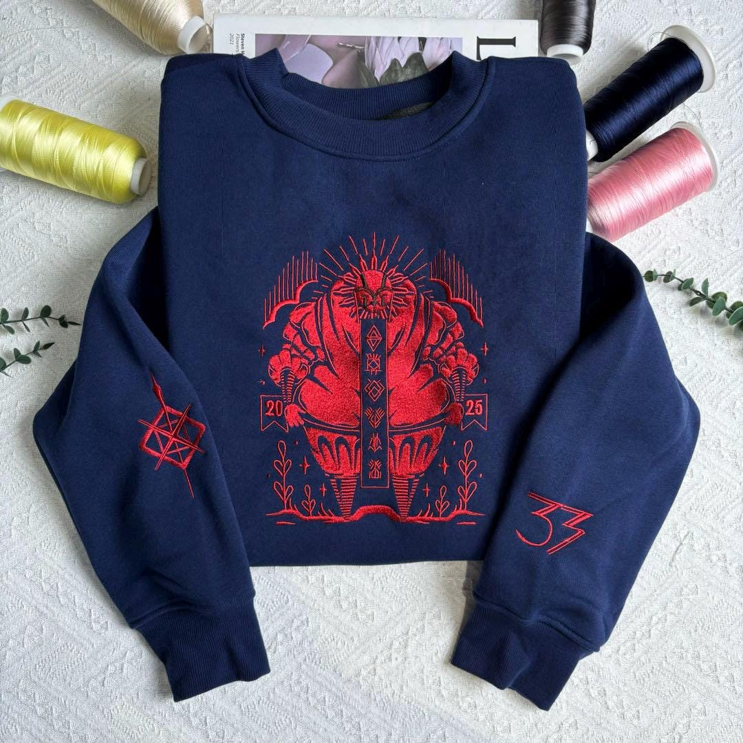 Esquie Expedition 33 Embroidered Sweatshirt or Hoodie: Game Fan Gift - Etsy