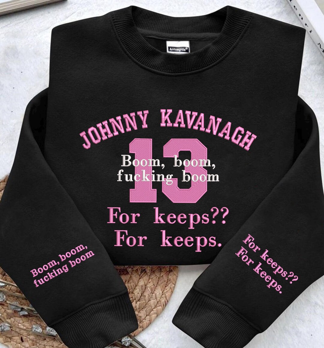 Boys of Tommen Embroidered Sweatshirt: Johnny Kavanagh 13, Binding 13 ...