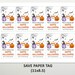 EDITABLE Halloween Gift Tag, Halloween Class Gift Tag, Printable ...