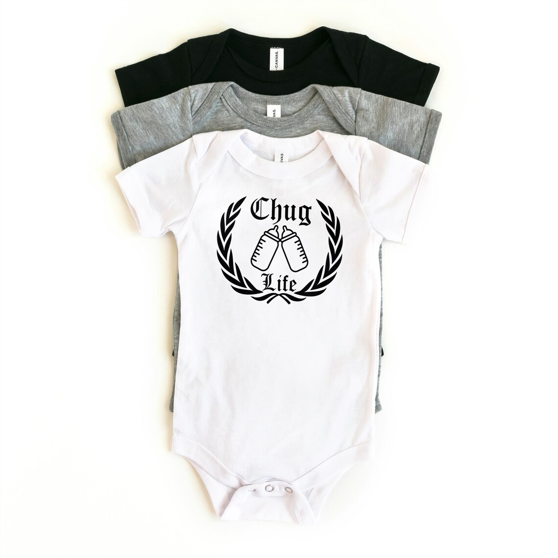 Chug Life Svg, Baby Bottle Svg, Baby Onesie Svg, Digital Download ...