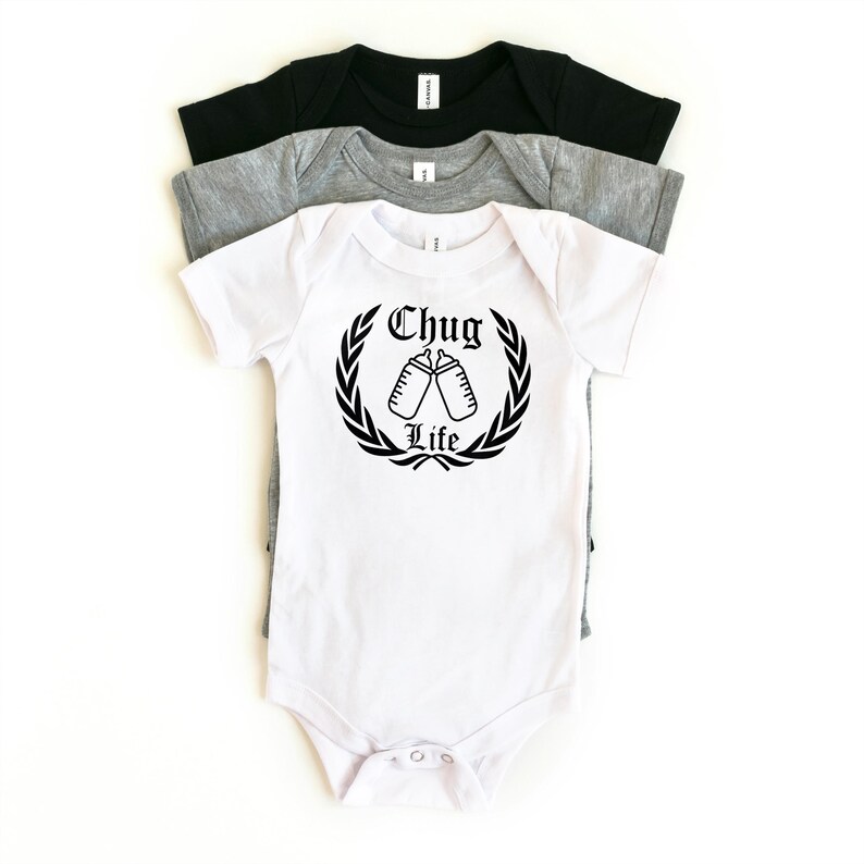 Chug Life Svg, Baby Bottle Svg, Baby Onesie Svg, Digital Download ...