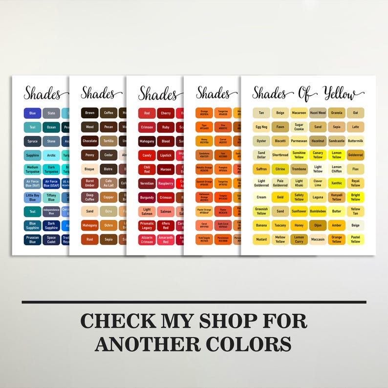 120 Color Names and Shades, Green Color Hex Name PNG, Shades of Green ...