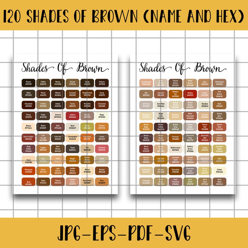 Shades of Brown - Etsy