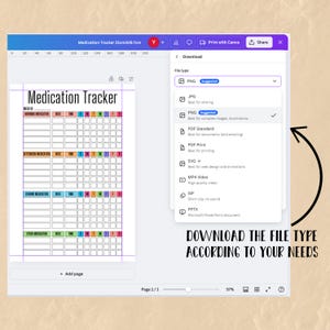 Printable Medication Schedule, Weekly Medication Tracker, Morning Afternoon Evening, Digital ...