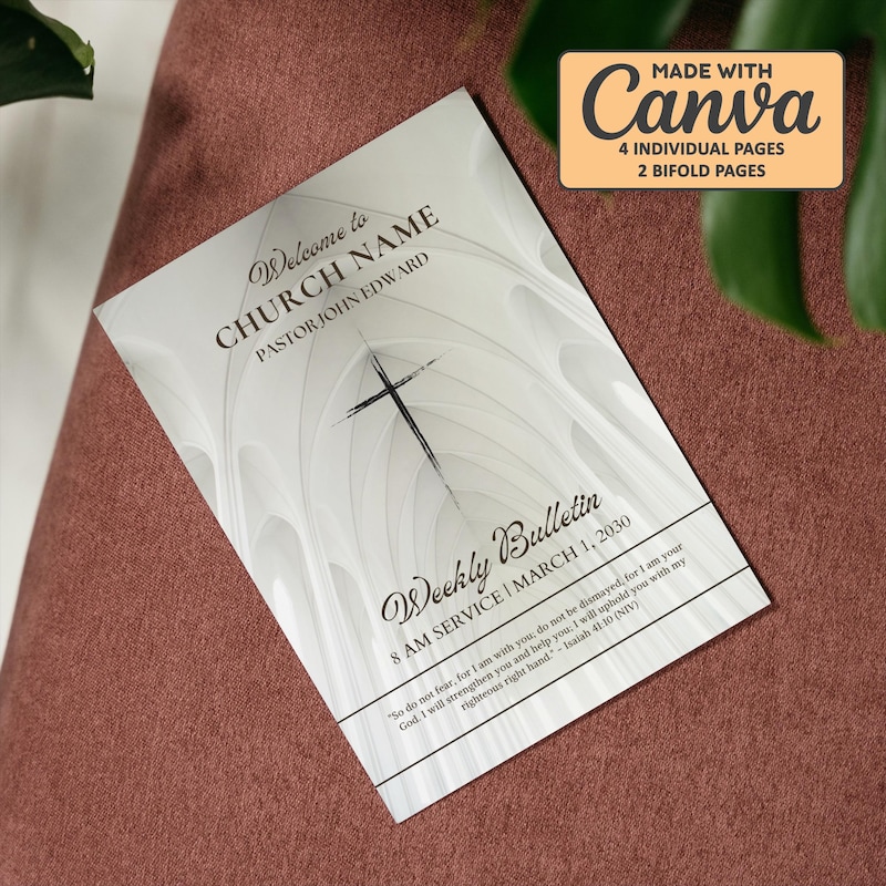Church Programs Printing - Etsy