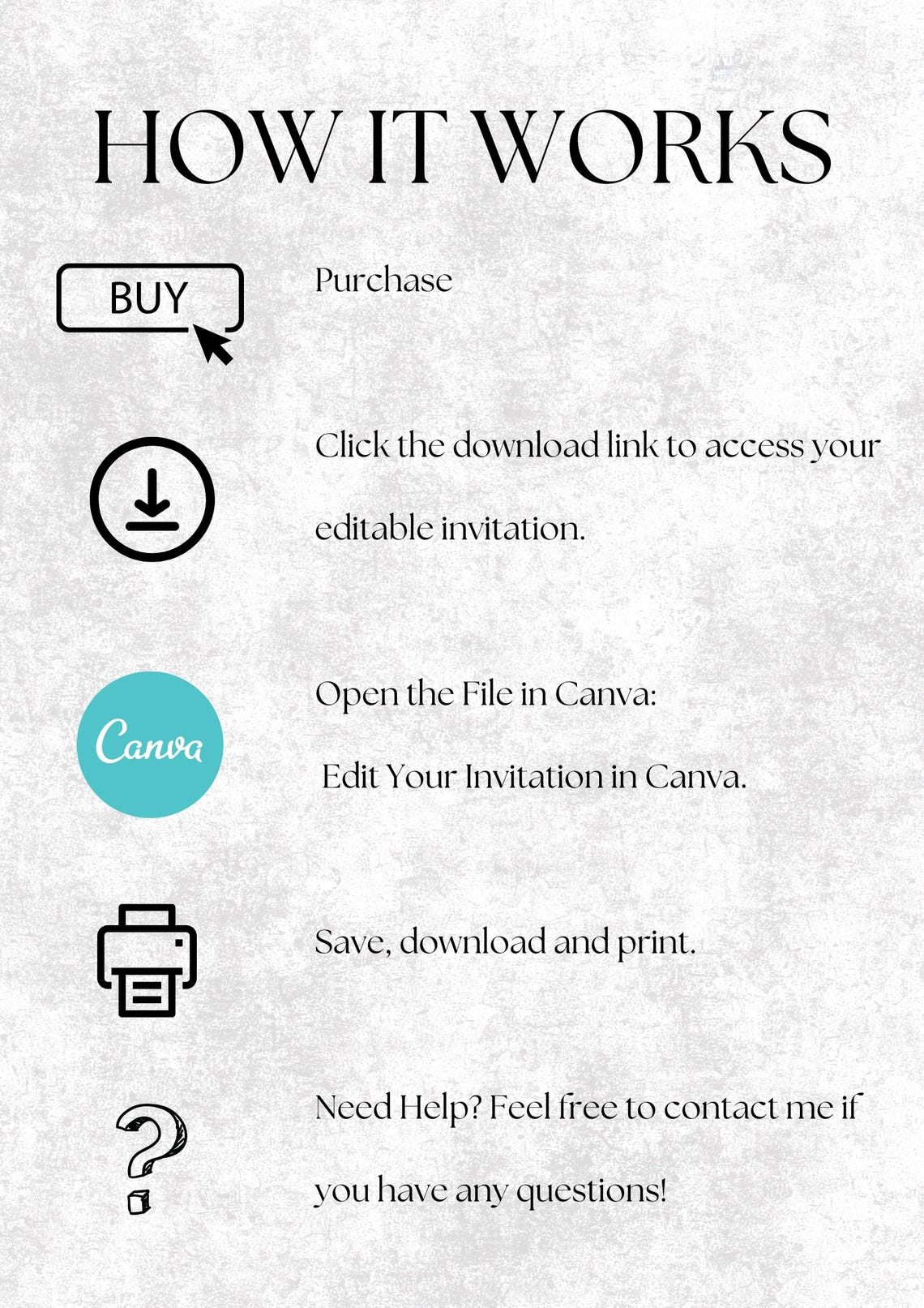 Editable Wedding/walimah Invitation Template Instant Download - Etsy