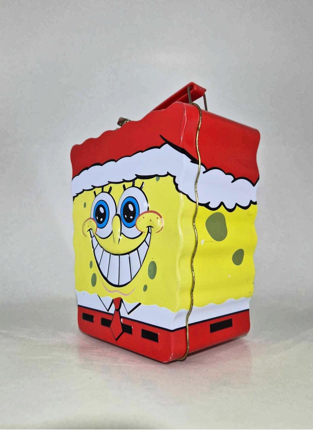 Spongebob Squarepants Lunch Box Metal Tin Kinder Surprise Special ...