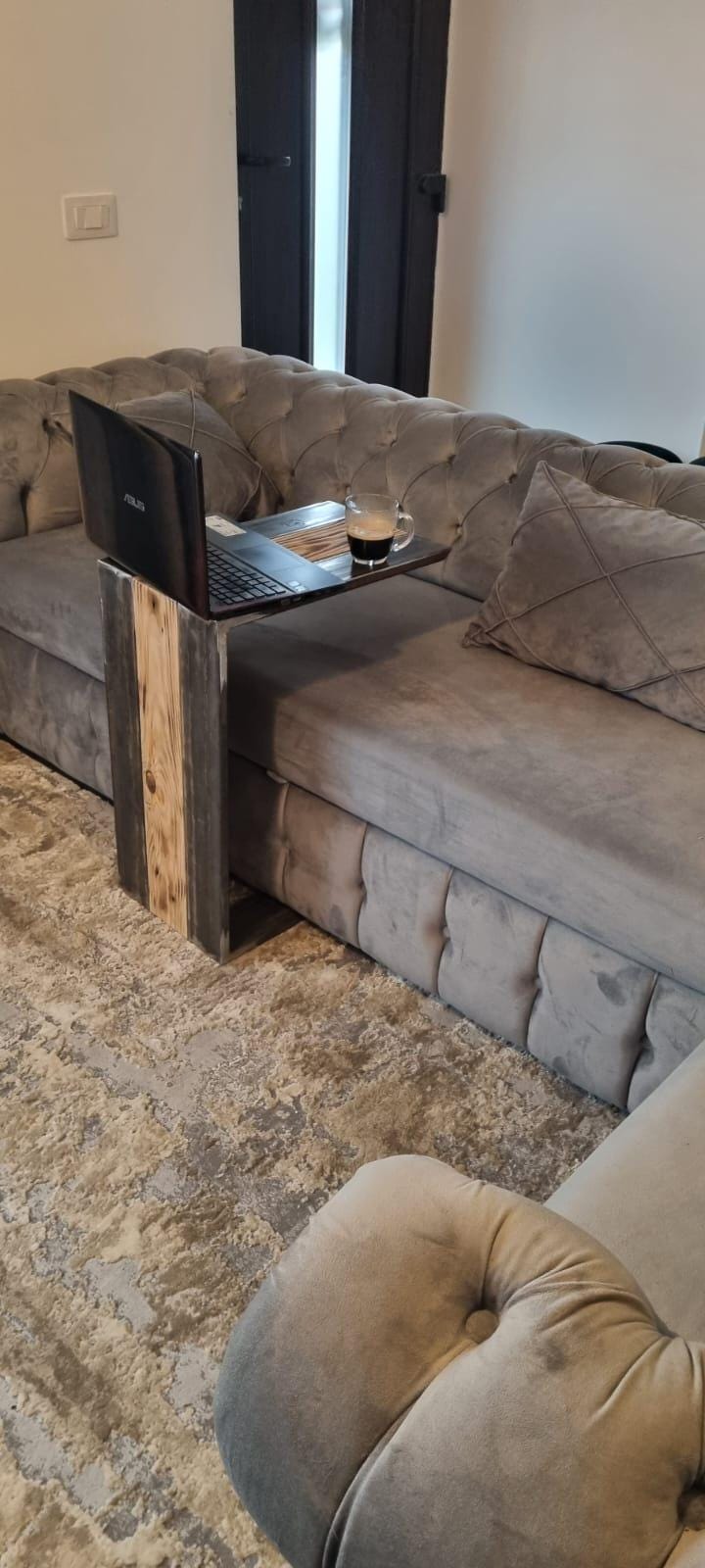 Rustic Metal Coffee Table - Etsy