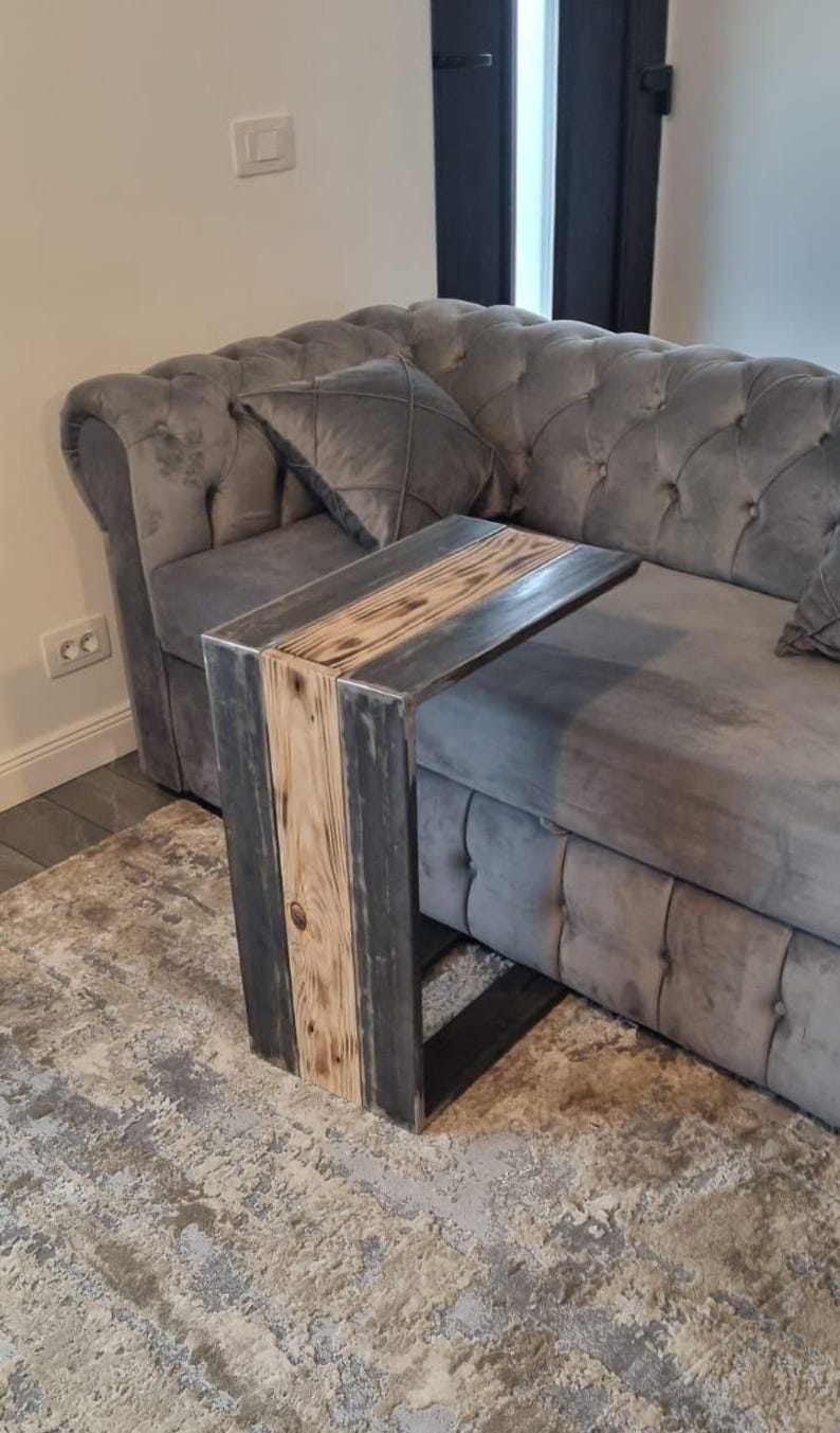 Rustic Metal Coffee Table - Etsy