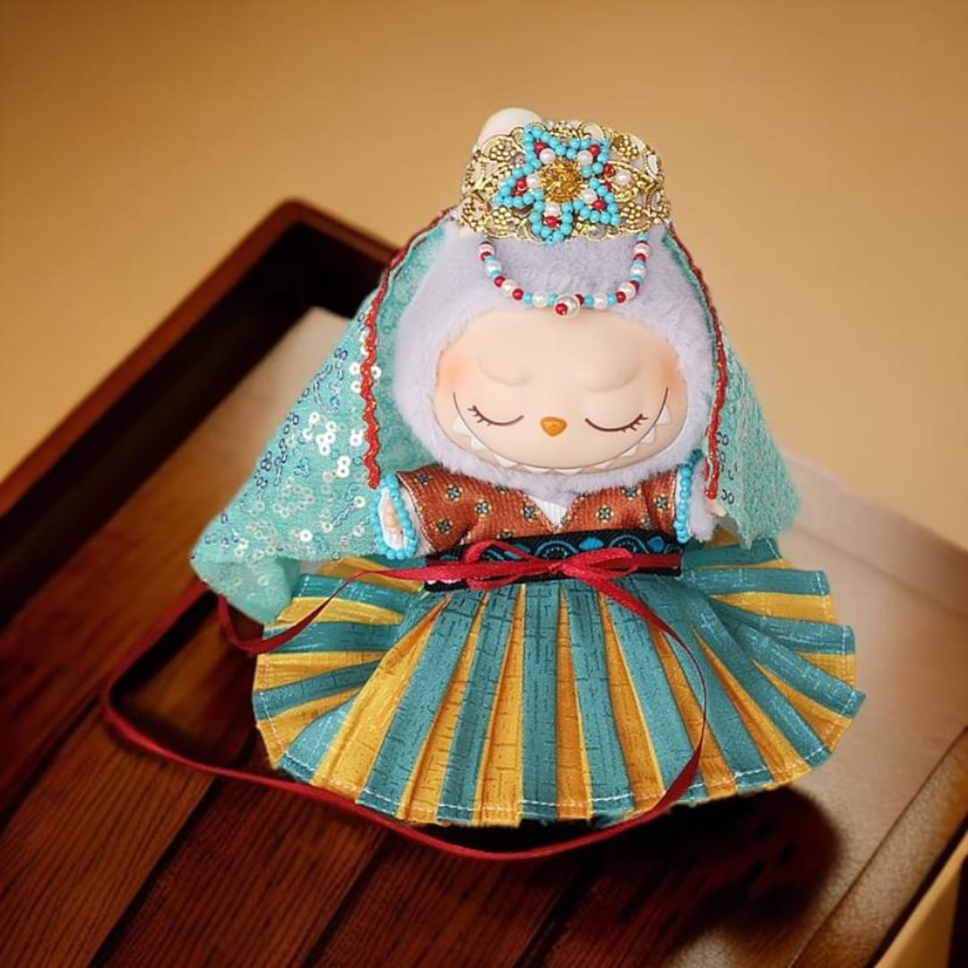 Handmade Dunhuang Labubu Outfit: Silk Road Inspired Doll Clothes - Etsy