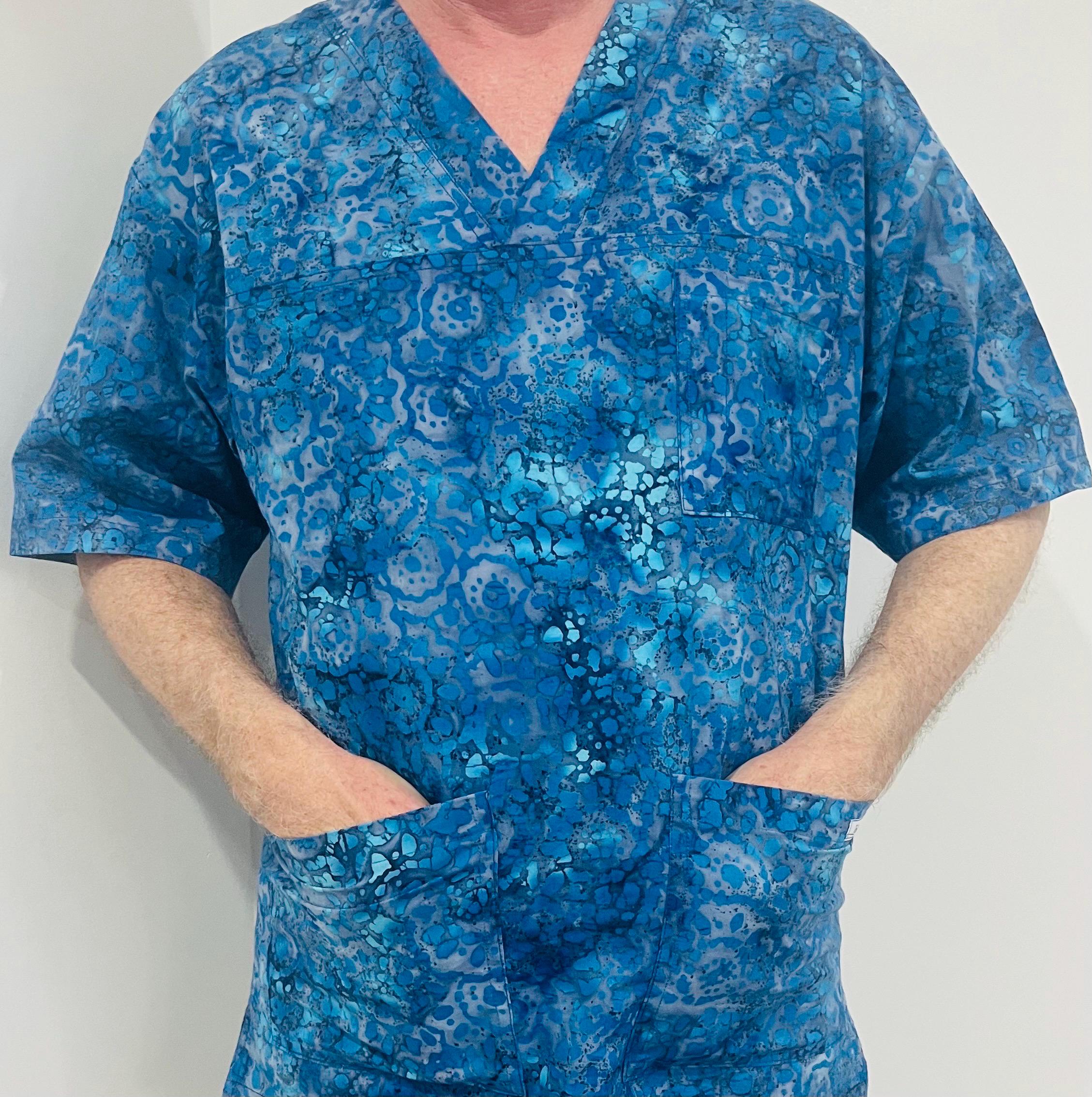 Blue Stone Scrub for Men | Nursing Uniform| Healthcare Uniforms ...