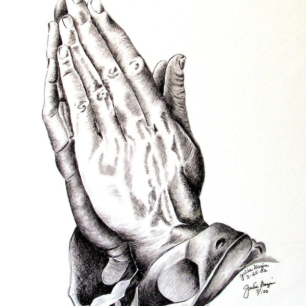 God Praying Hands - Etsy