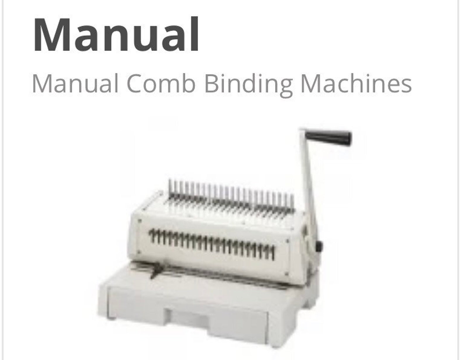 Office Binding Combs, School Reports Binding Combs, 19 Hole Binding ...