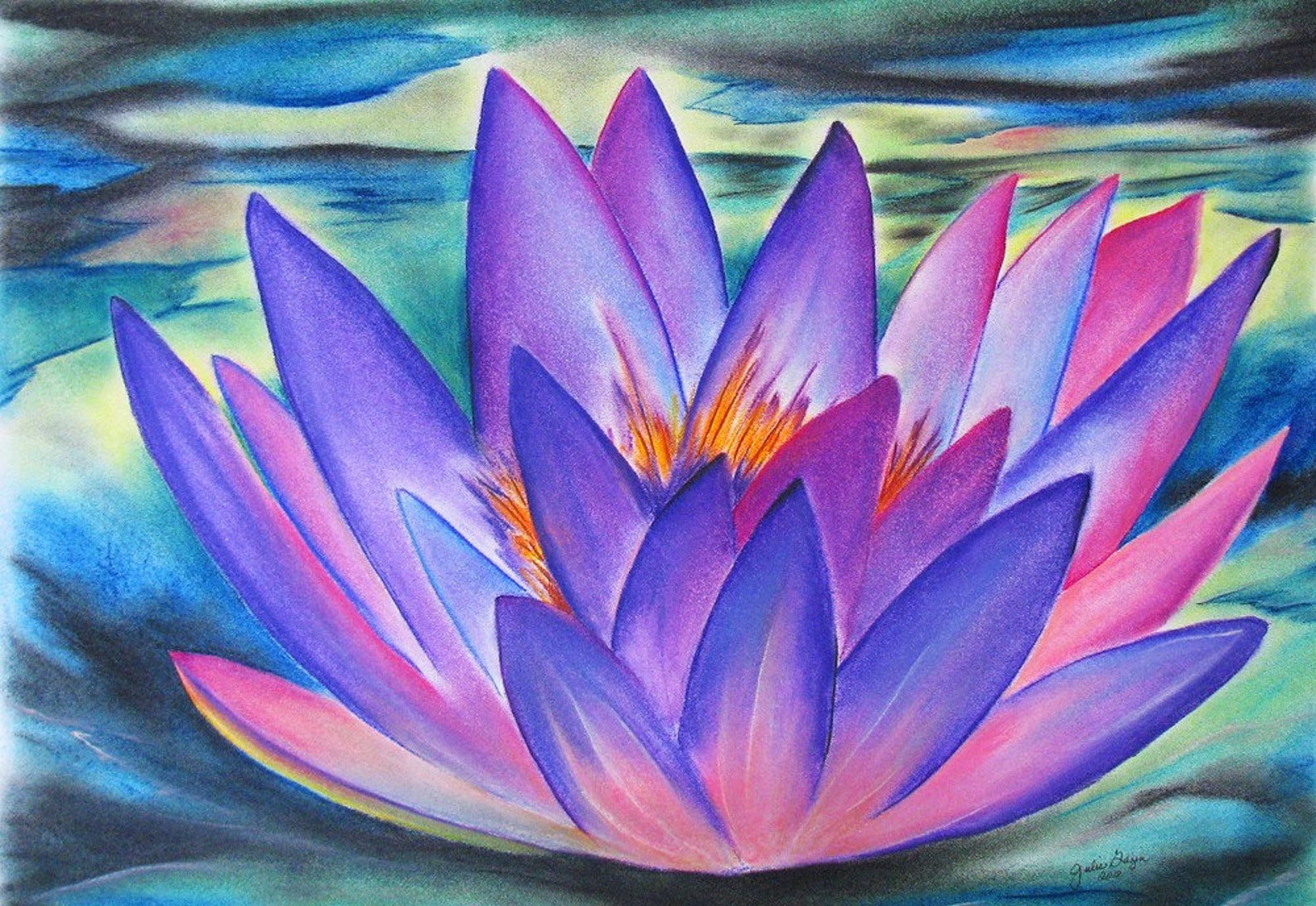 4 Pack Art Greeting Cards Original Art Cards Art Greeting - Etsy