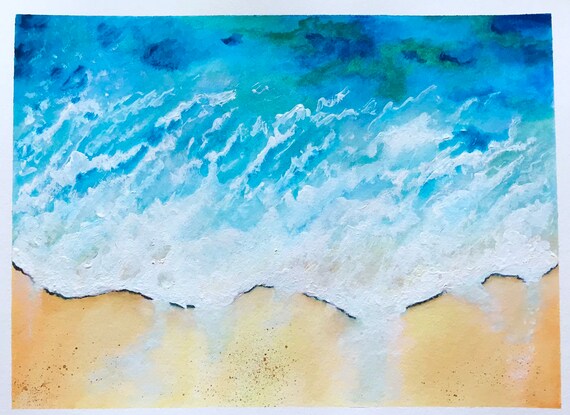 Simple Beach Watercolor