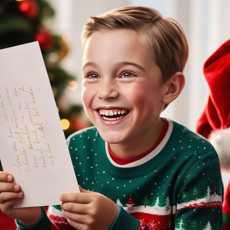 Personalized Letter From Santa - Etsy