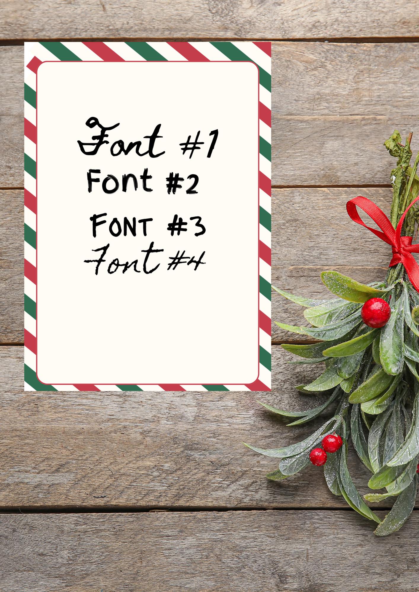 Personalized Letter From Santa - Etsy