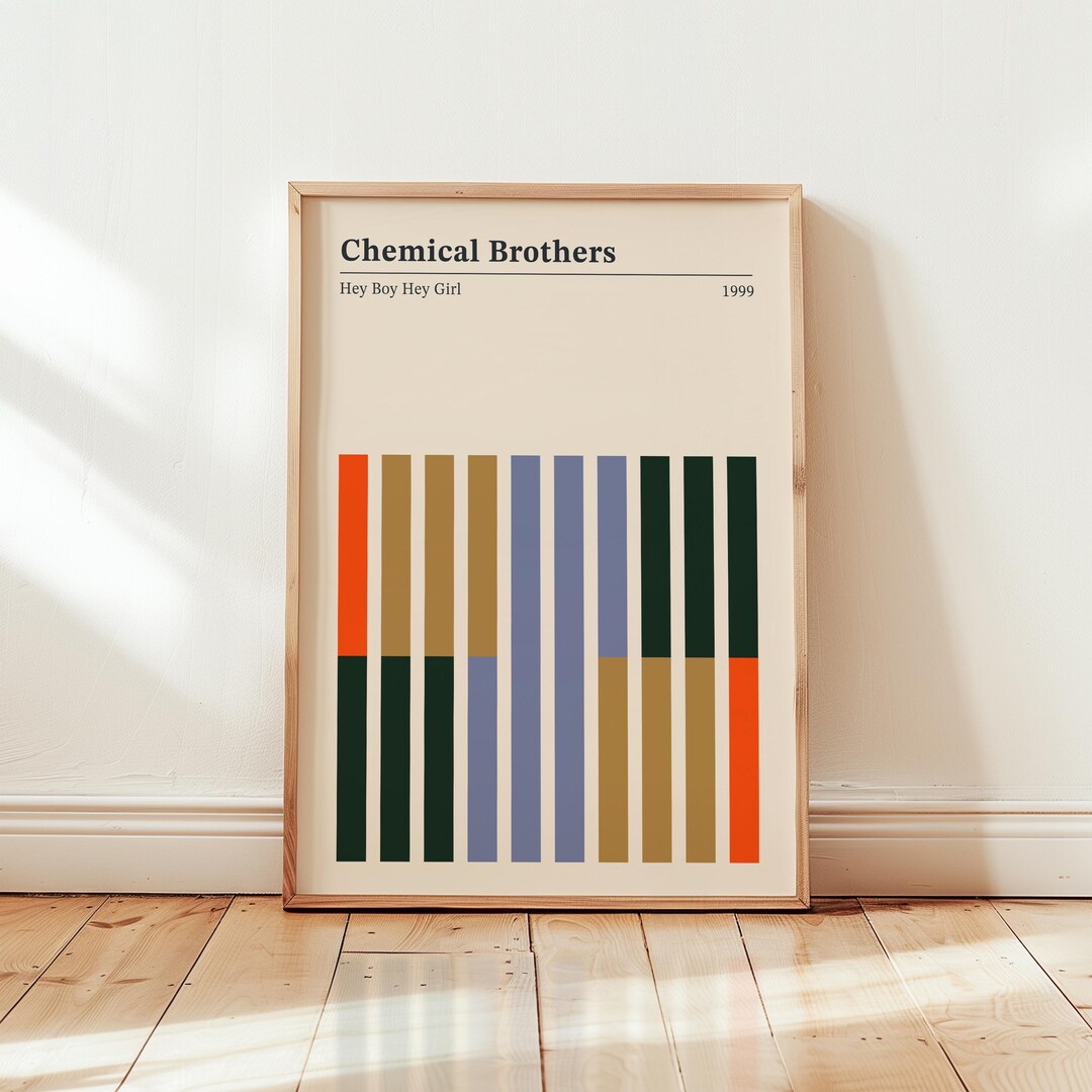 Chemical Brothers, Hey Boy Hey Girl Print | Instant Digital Download - Etsy