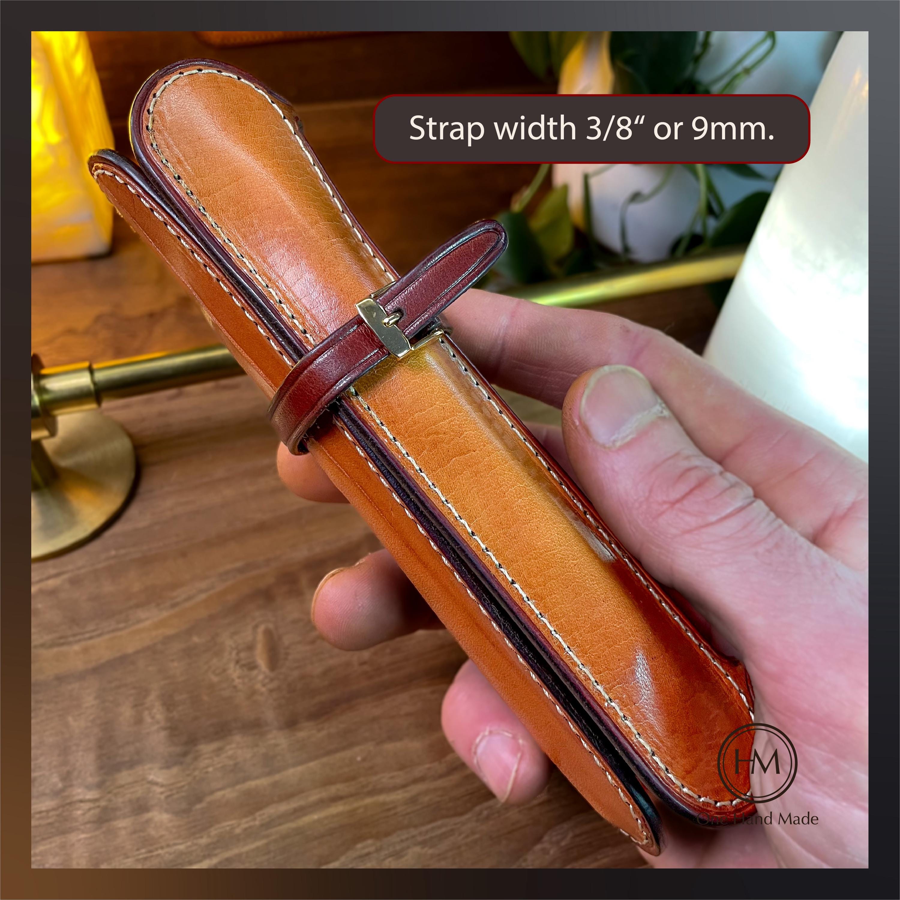 Leather Pen Case - DIY Pattern - Artisanal Leathercraft Model (PDF, SVG ...
