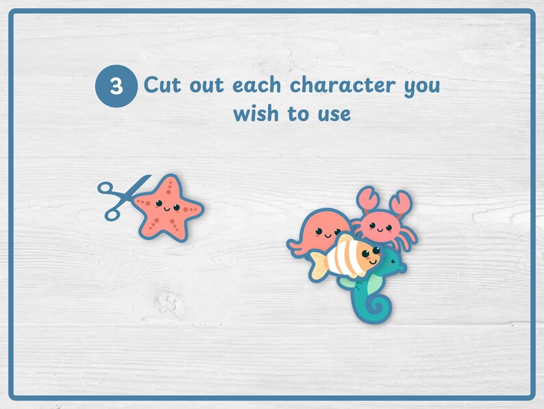 Printable Ocean Reward Chart for Kids Sea Animal-themed Behavior Chart ...