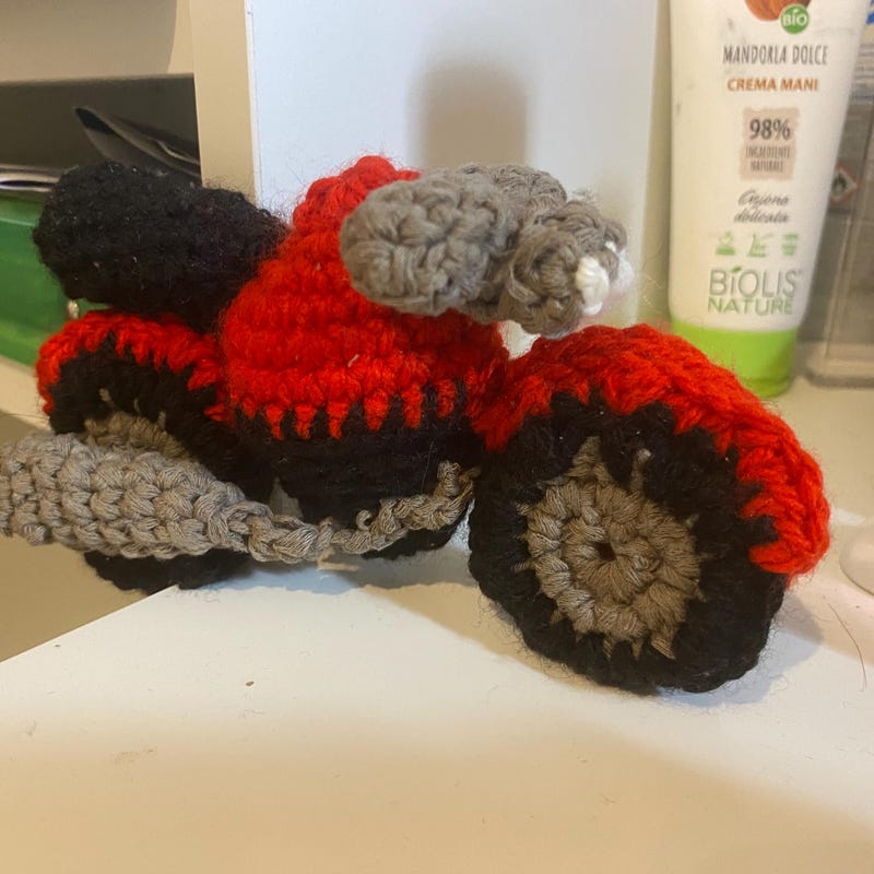 Crochet Motorcycle - Etsy