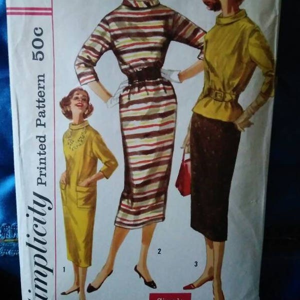 1950s Sack Dress - Etsy