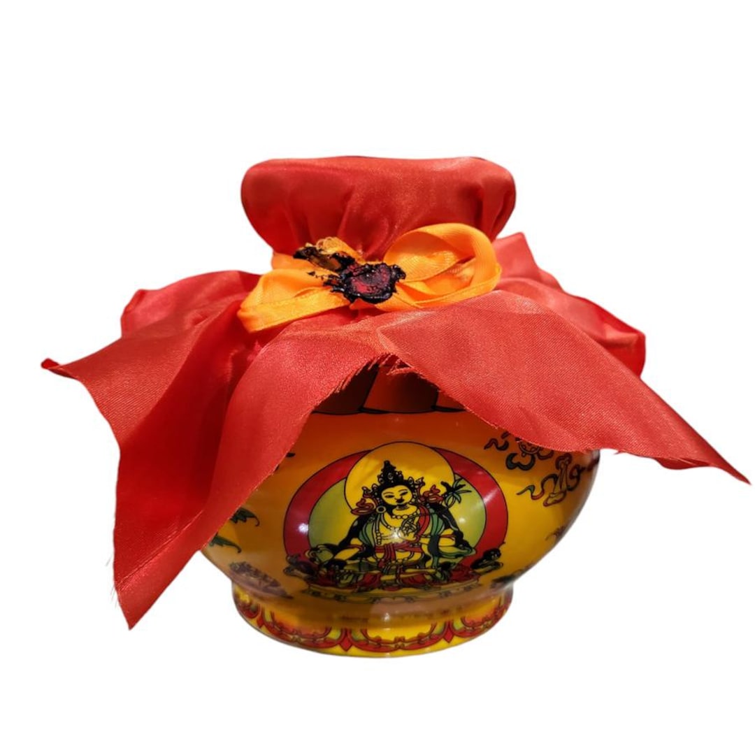 Wealth Vase Blessing Mindroling Monastery Tibet Treasure Vase Yangbum ...