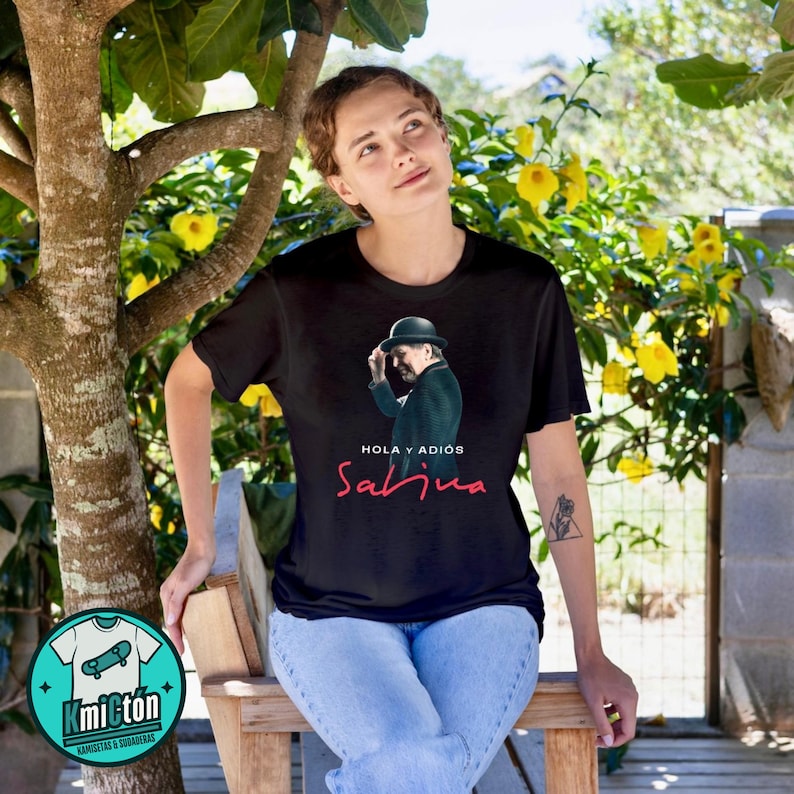 Joaquín Sabina T-shirt - 2025 Farewell Tour "hello and Goodbye" - Women ...