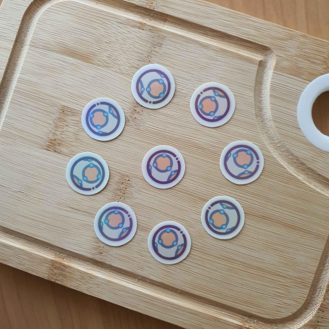 Overwatch Zenyatta Orb Sticker Pack [9 Stickers] - Etsy