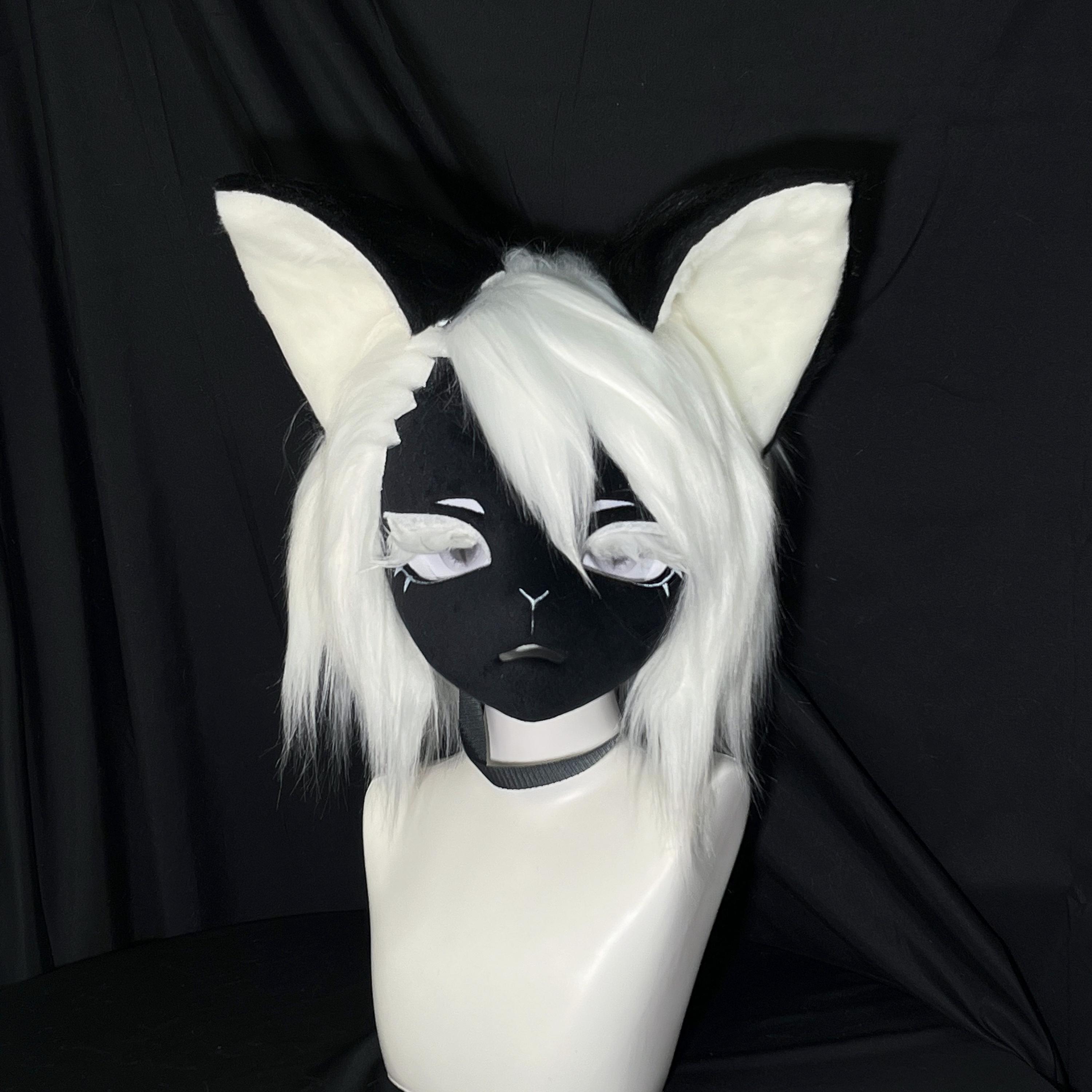 Premade Kigurumi Mask, Fursuit Head, Fursuit Bat Mask, Furry Art ...