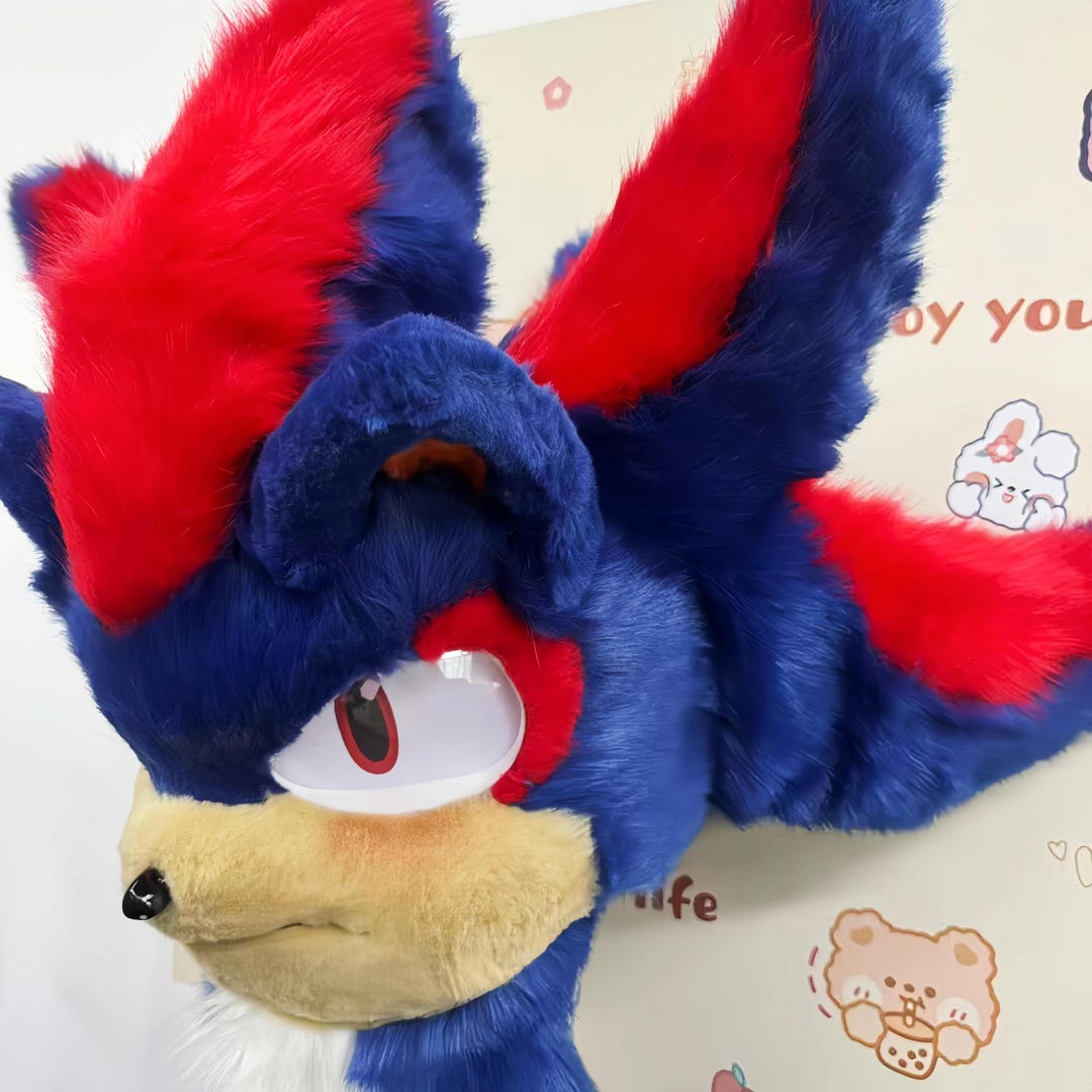 Kemono Commission Open, Fursuit Head Base, Custom Design, Supersonic ...