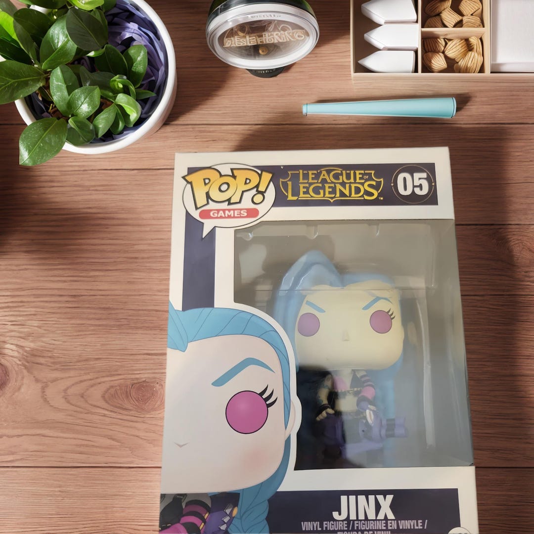 Funko Pop Jinx 05 Arcane League of Legends Ready to Ship - Etsy
