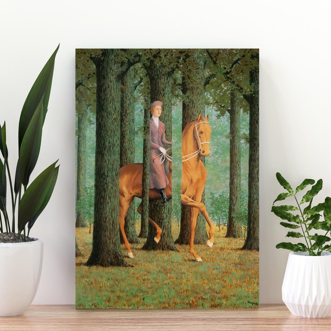 The Blank Signature René Magritte Digital Download Printable Vintage ...
