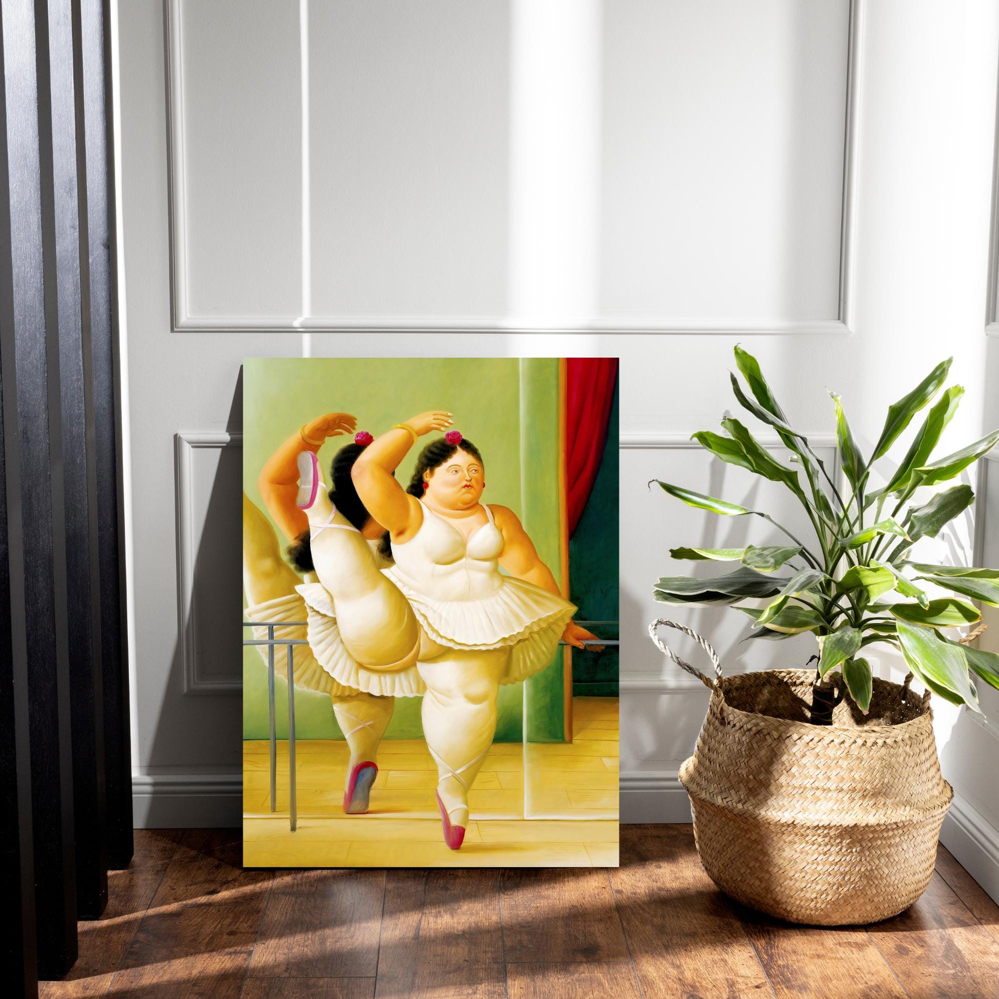Dancer at the Barre Fernando Botero Digital Download Printable Wall Art ...