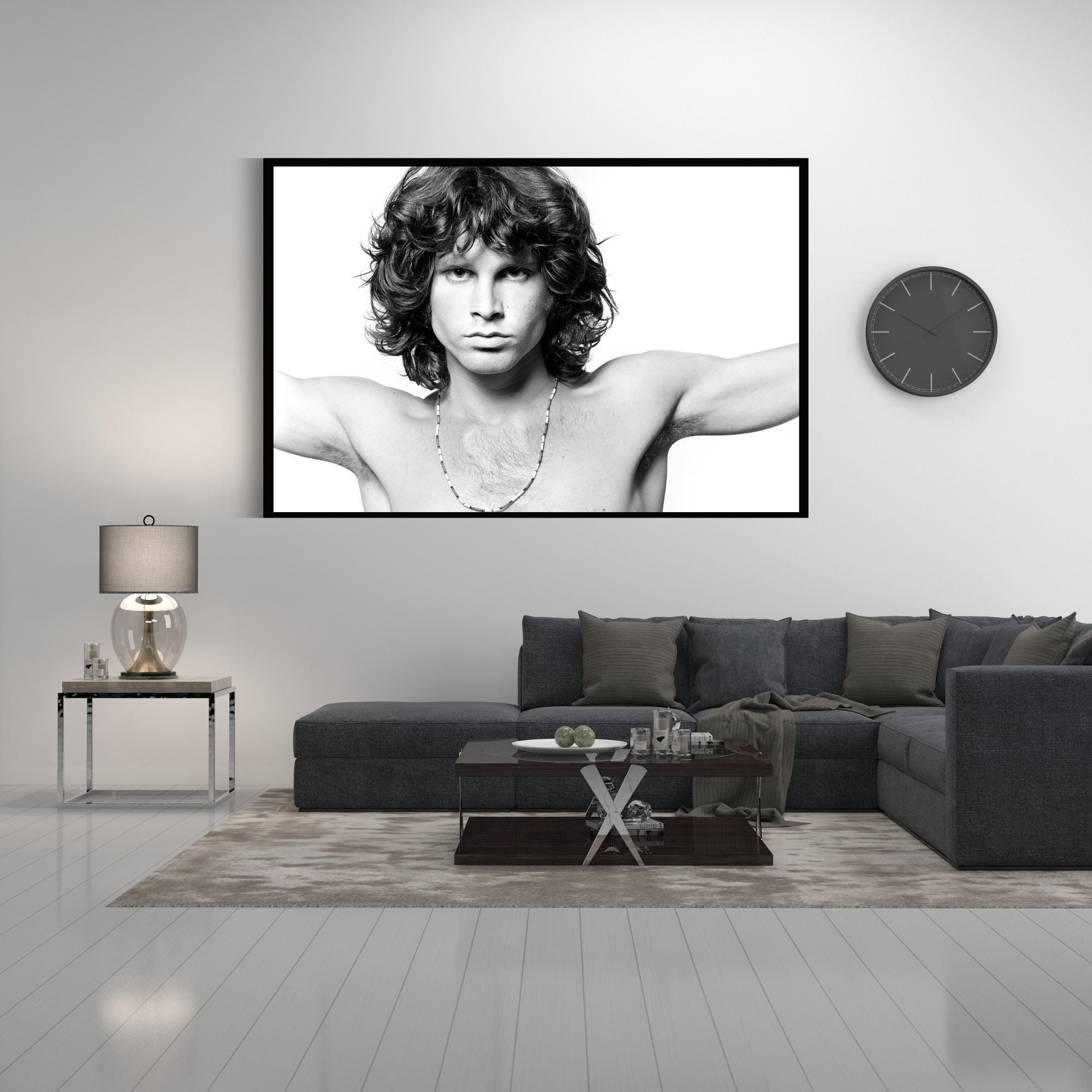Jim Morrison Poster Digital Download Printable Wall Art the Young Lion ...