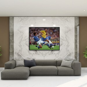 Soccer Wall Art Digital Download Printable Wall Art Soccer Game Print ...