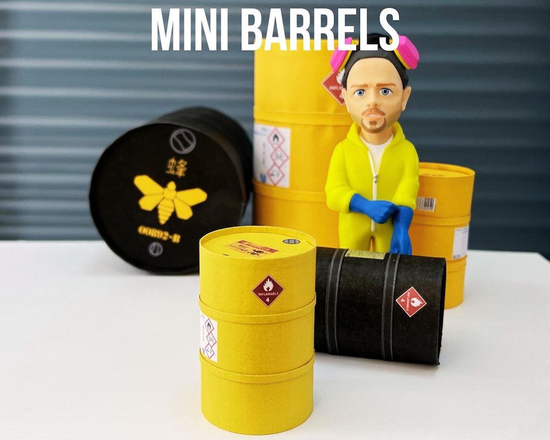 Miniature Breaking Bad Barrels DIY Kit – Printable 1 6 & 1:12 Scale ...
