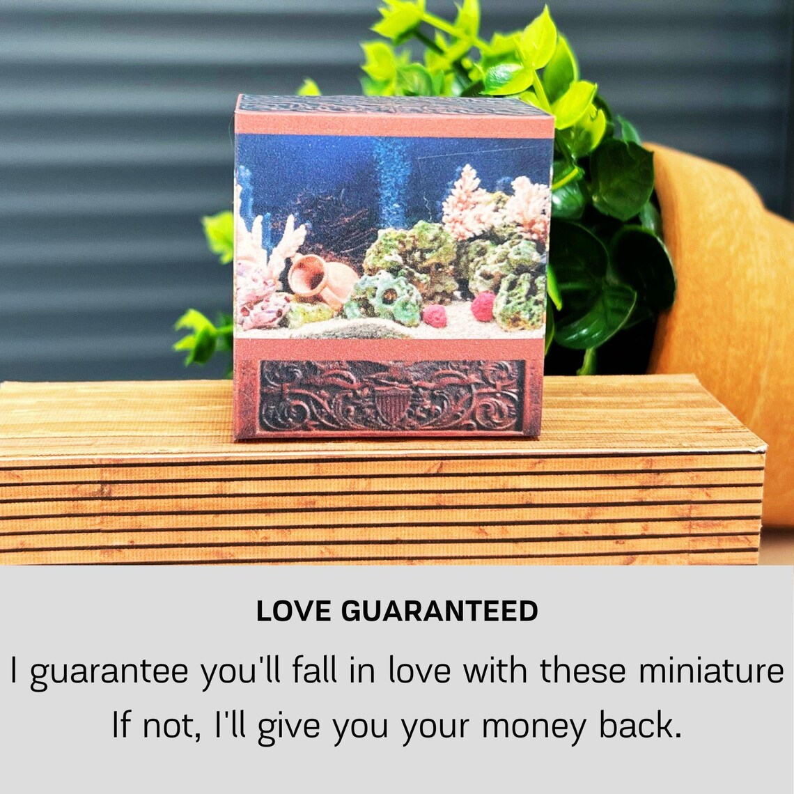 Miniature Aquarium DIY Kit – 1 6 & 1:12 Scale Printable PDF for Dolls ...