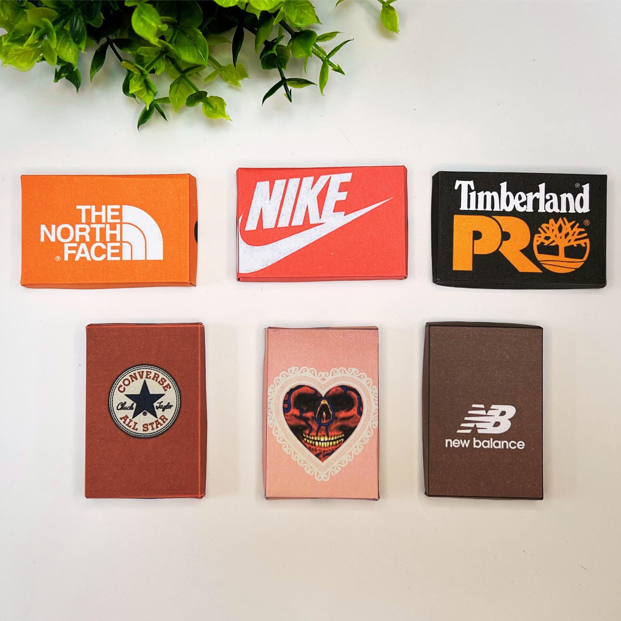 Printable Miniature Shoe Boxes Templates – 1 6 and 1:12 Scales Set of 6 ...