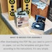 Miniature Dollhouse Decor DIY Stereo System Made of Paper| Scale 1-12 ...