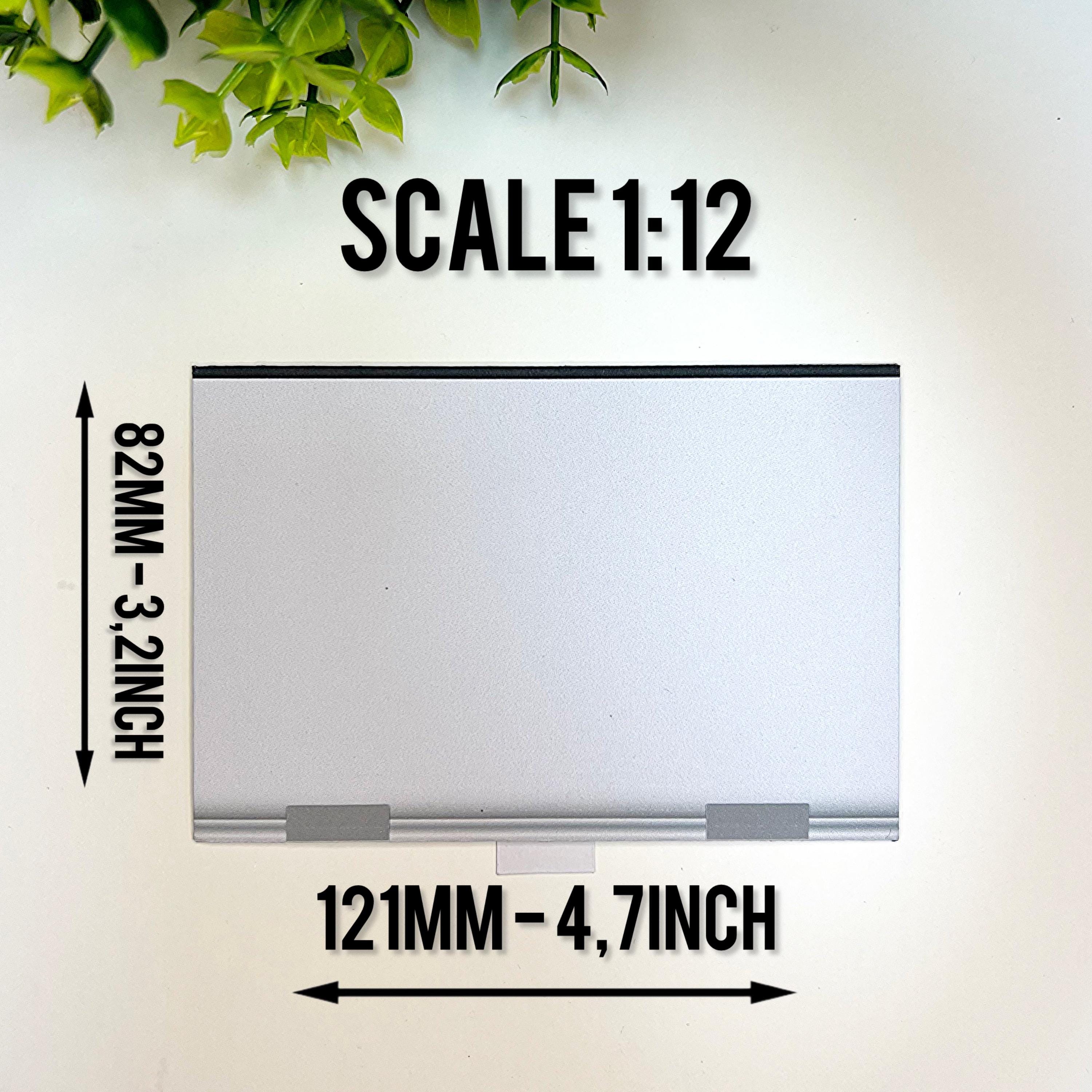 Printable 1:12 Scale Miniature Templates – DIY Dollhouse Presentation ...