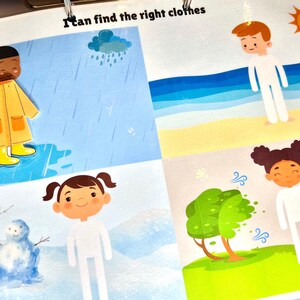 Preschool Busy Book Printable Educational Toddler Activities Montessori ...