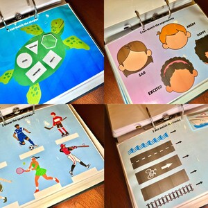 Preschool Busy Book Printable Educational Toddler Activities Montessori ...