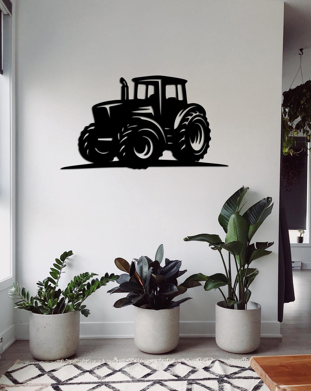 Tractor Metal, Tractor Wall Art, Farming Metal Wall Decor, Farm Pattern ...