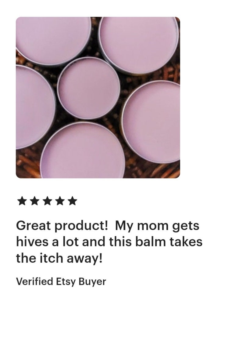 Calamine Lotion Balm Natural Itch Ointment - Etsy