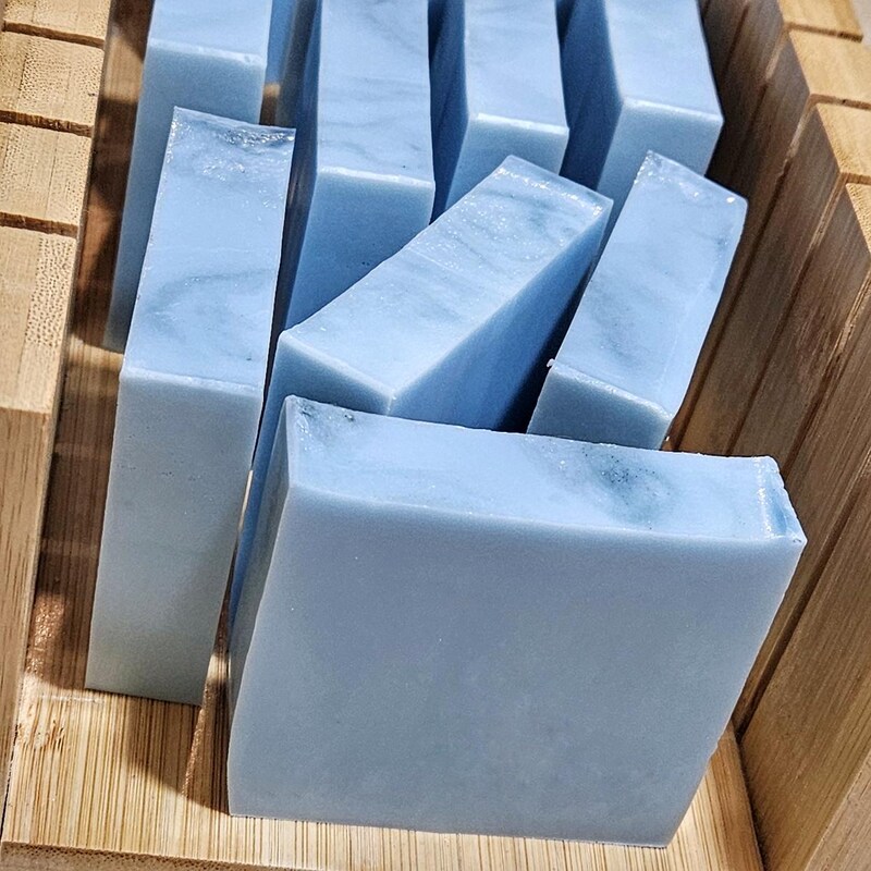 Blue Soap - Etsy