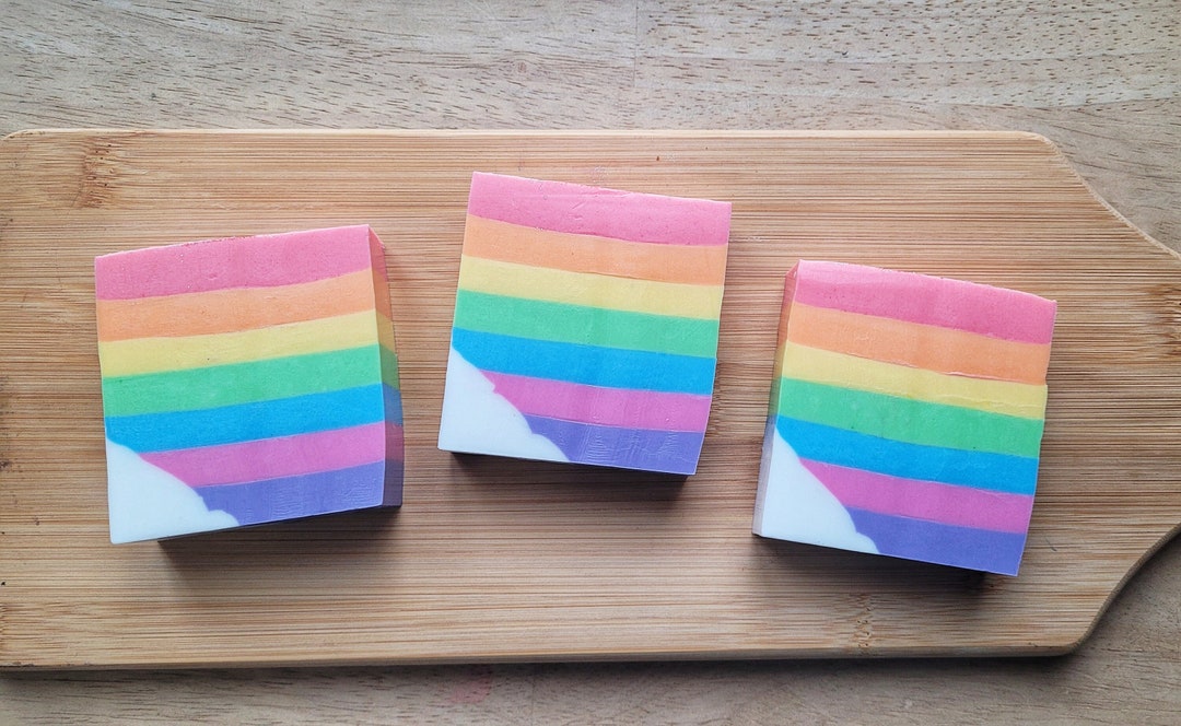 God's Promise Rainbow Covenant Goat Milk Soap Handmade Handcrafted Soap ...