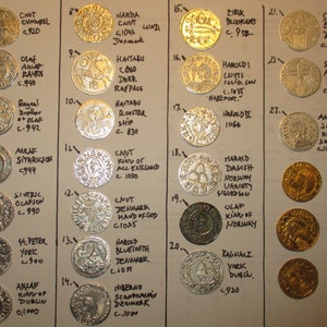 Viking Danegeld Lot of -pick in 999 Silver Reproductions York Hiberno ...