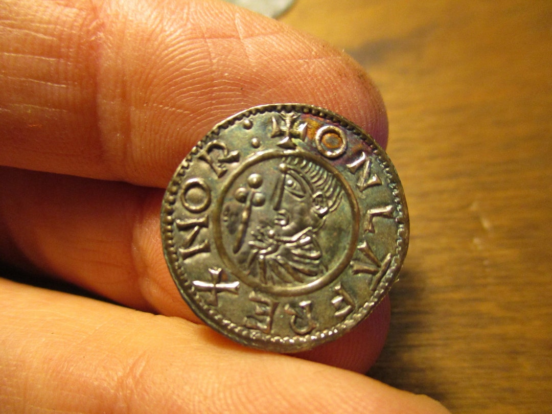 Olaf Tryggvason King of Norway 995-1000 Hammered Silver Coin Copy CRVX ...