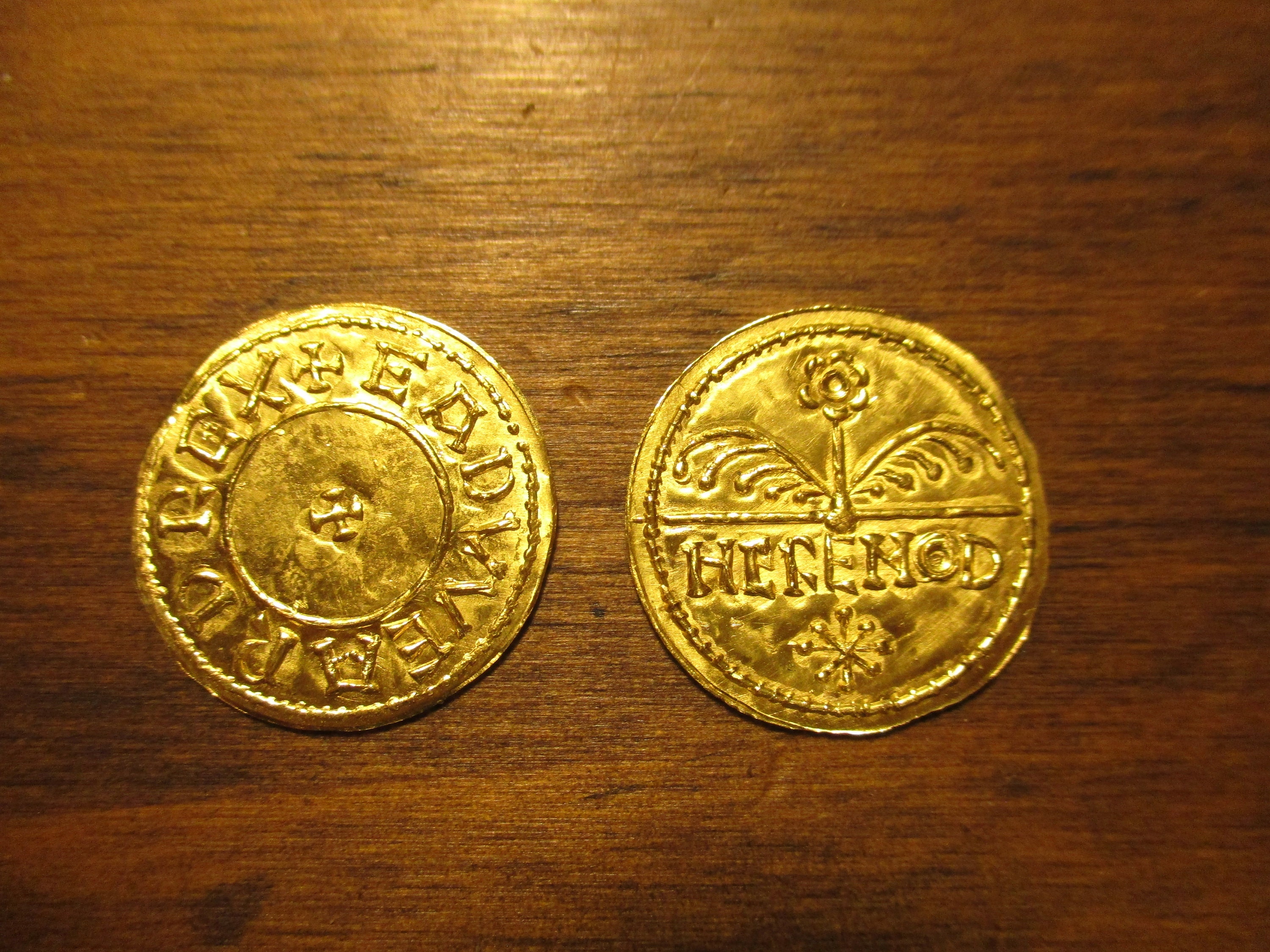 Anglo Saxon Gold or Silver Penny Æthelflæd and Edward the | Etsy